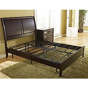 Boyd Sleep Bonus Base Metal Mattress Foundation, 18" Height, Black, California King