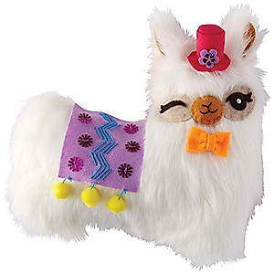 KLUTZ Sew Your Own Furry Llama Pillow Craft Kit Medium