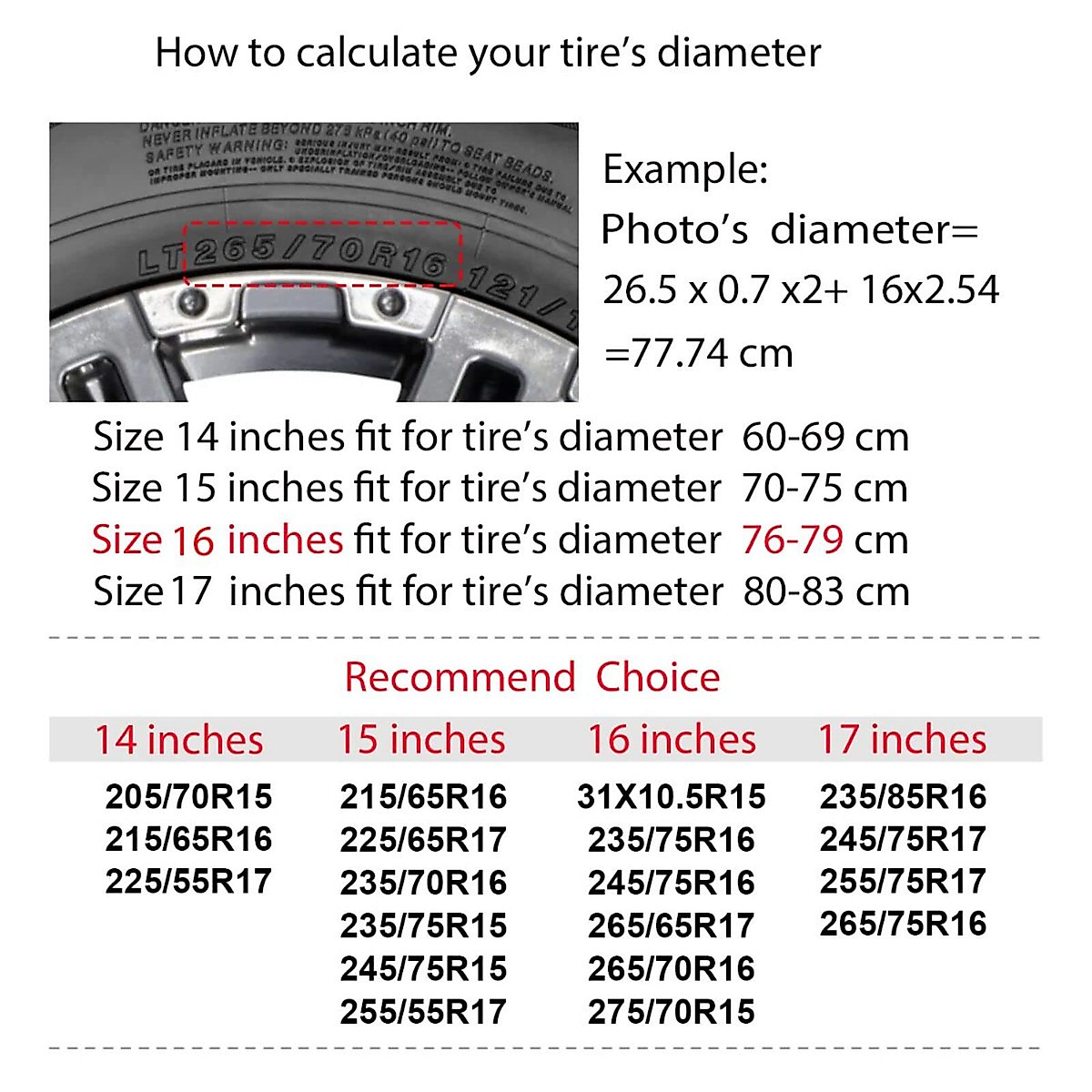 Foruidea Paws Us American Flag Spare Tire Cover Dust-Proof Wheel Tire Cover Fit Trailer, RV, SUV and Many Vehicle 17 Inch