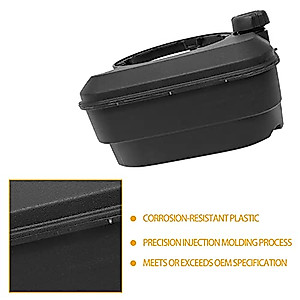 699374 Gas Fuel Tank with Cap for Briggs & Stratton Engines Compatible with John Deere, Troy Bilt, Craftsman & More Replaces# 494213 495224 499618 693377