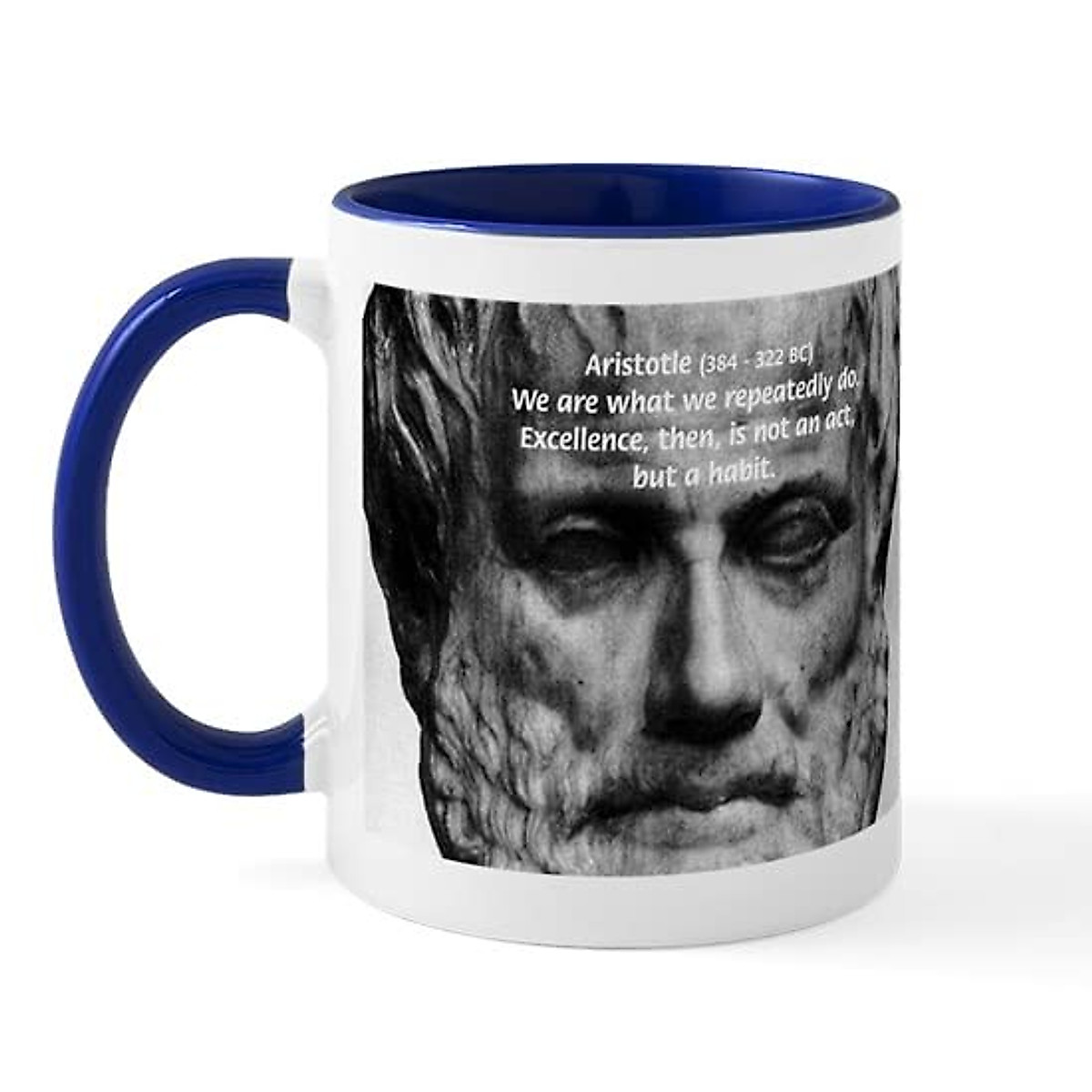 CafePress Greek Philosophy: Aristotle Mug Ceramic Coffee Mug, Tea Cup 11 oz
