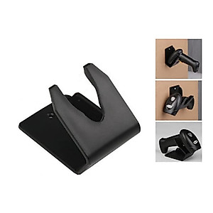 Barcode Scanner Holder, Barcode Scanning Bar-Code Reader Holder Rack Bracket Wall Mount Fit for Most Scanner Barcode Scanner Scan Gun Label Reader (A)