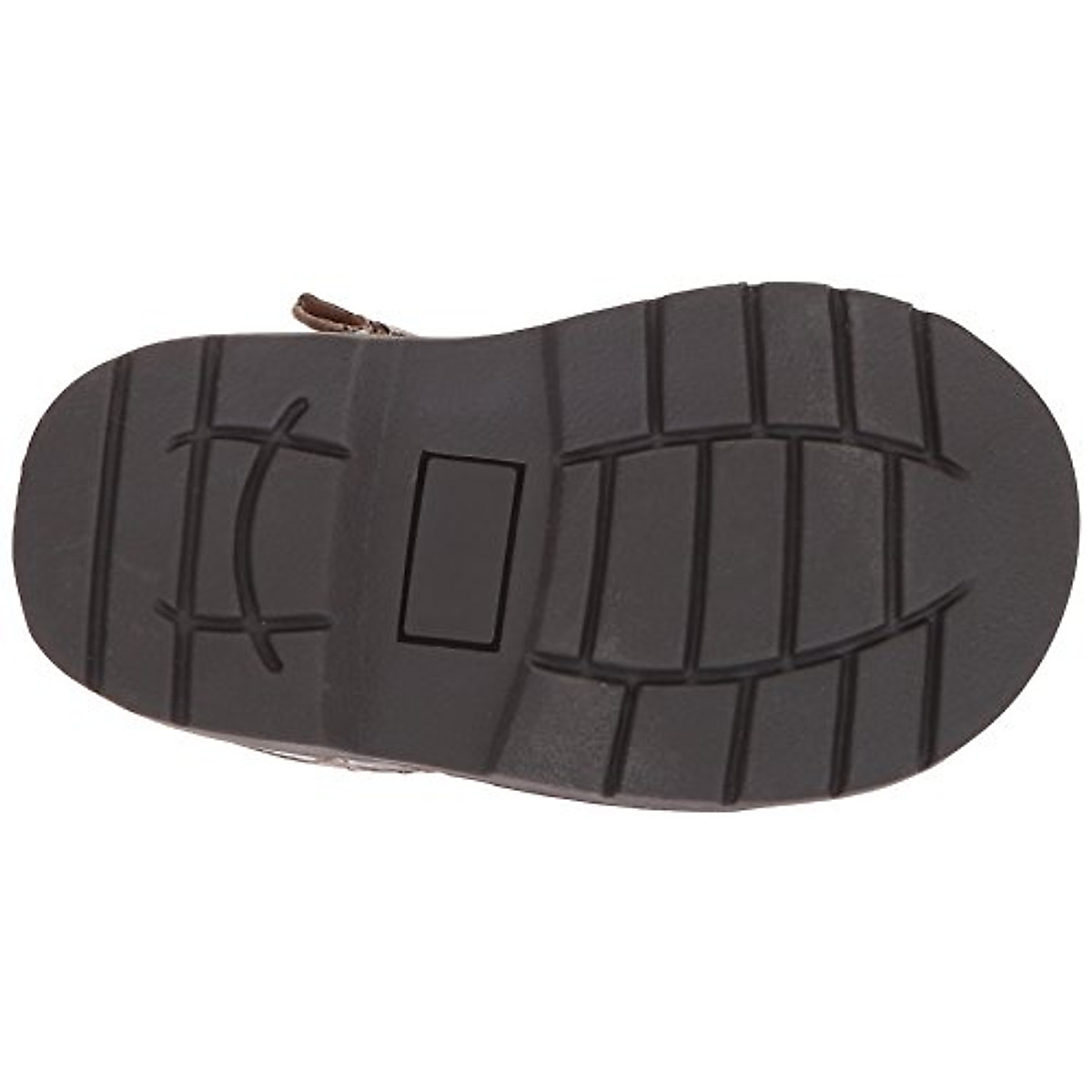 Baby Deer Round Toe Western Boot, Brown 5