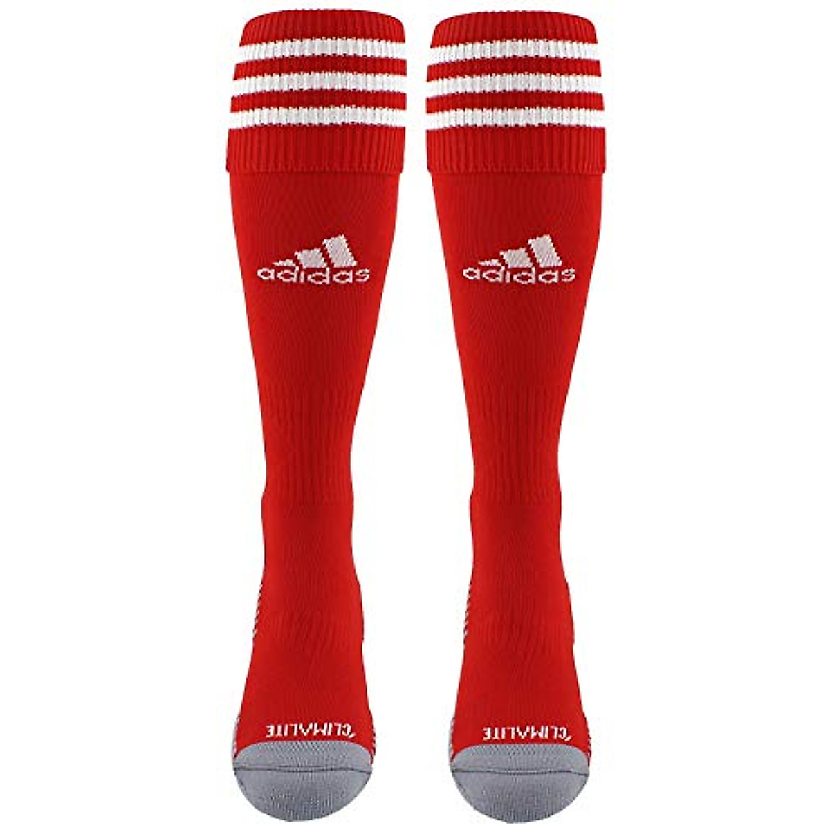 adidas Unisex Copa Zone Cushion III Soccer Socks (1-Pair) , Power Red/ White , Medium