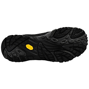Merrell Men's Moab Adventure MOC Hiking Shoe, Black, 11 M US