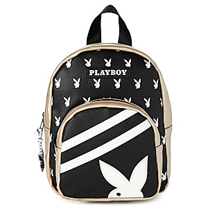 Spencer's Black Playboy Bunny Mini Backpack