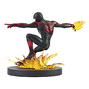 Diamond Select Toys Marvel Gallery: Miles Morales (PlayStation 5 Version) PVC Statue, Multicolor