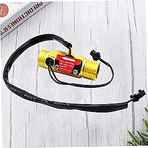 SKISUNO 4 Water Flow Sensor Hall Effect Sensor Hall Effect Meter Hall Effect Water Sensor Water Water Hall Sensor Cfm Meter Water Meter Water Purifier Hall Flow Meter Golden