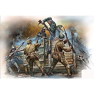 Masterbox Bundle LOT of Hand-to-Hand Fight in The Trench 4 Plastic Kits 1/35 MB