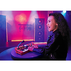 Little Tikes My Real Jam First Concert Set with Electric Guitar, Drum and Keyboard, 4 Play Modes, and Bluetooth Connectivity - for Kids Ages 3+