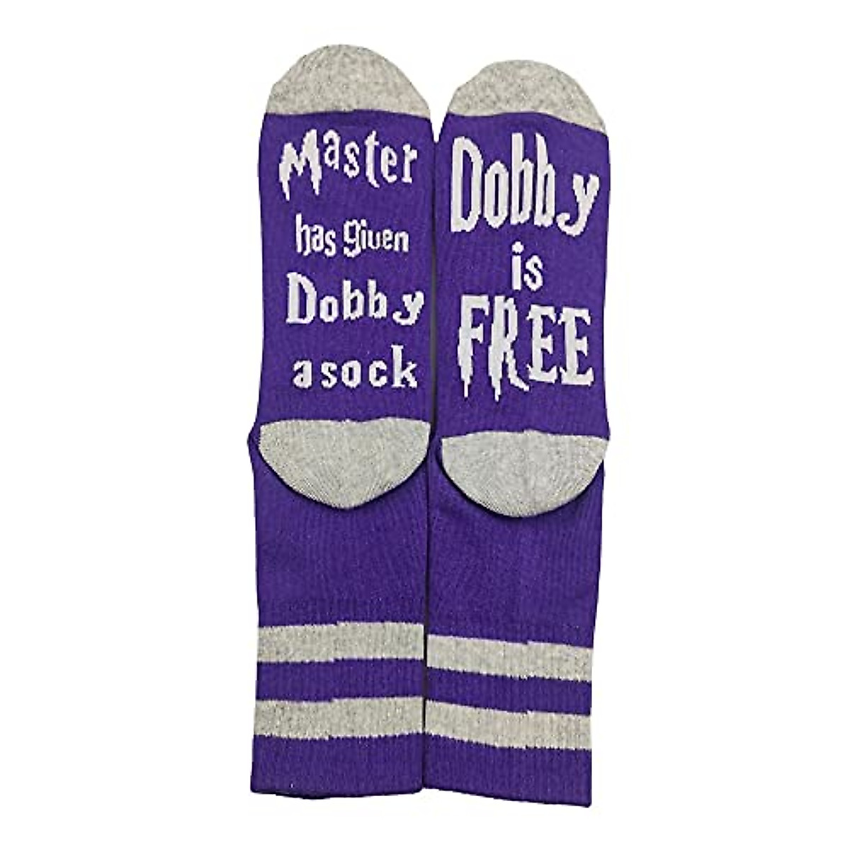 Inmeilifus Novelty Dobby Socks Funny Cotton Knitted Sox Cute Christmas Gift Stocking Stuffers
