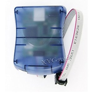 XYGStudy USB AVRISP CH AVR ISP Programmer Compatible with at AVRISP from ATMEL Supports AVR Studio 4/5/6/7 ISP_6PIN Interface