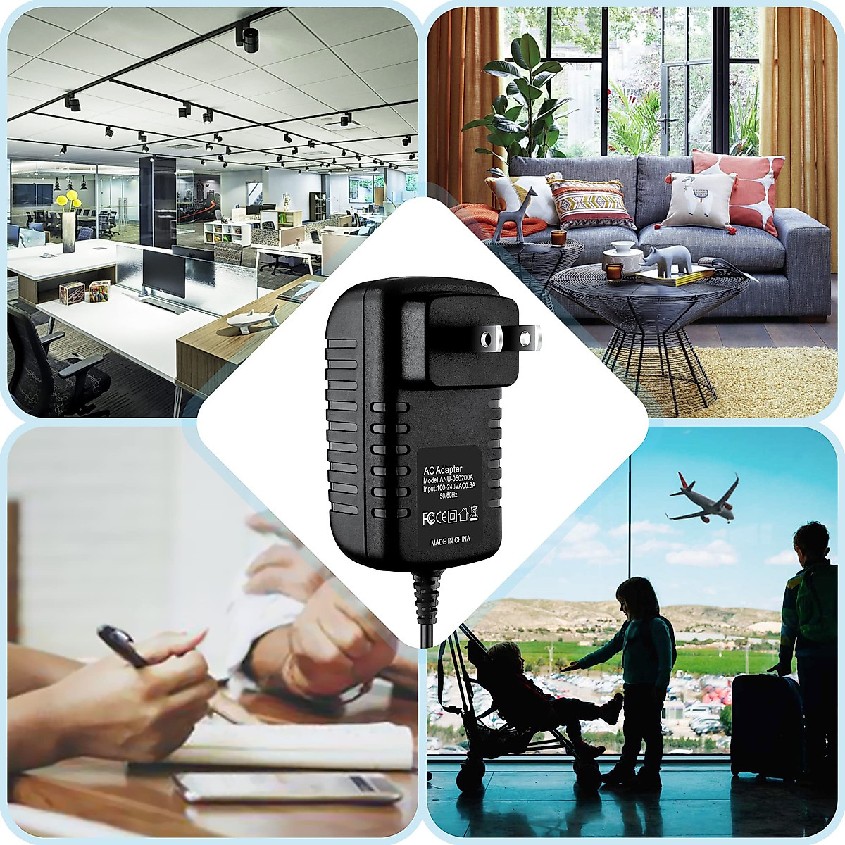 Jantoy AC Adapter Compatible with Remington WPG-150 WPG-250 WPG-250SS Electric Shaver Power Supply