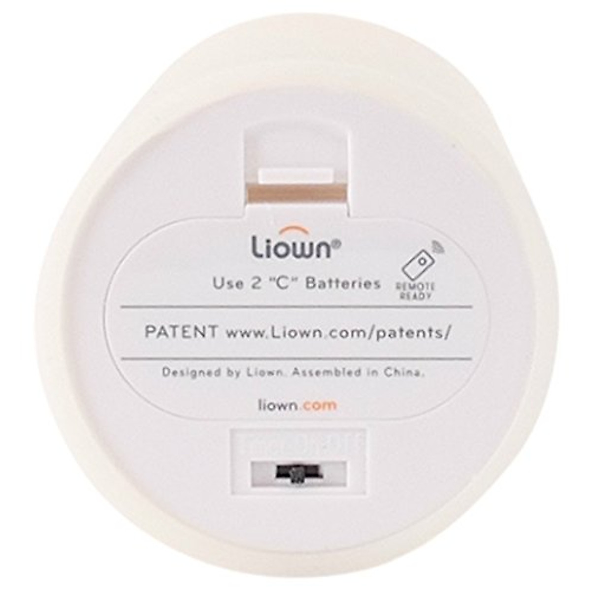 Liown Flameless Candle: Unscented Moving Flame Candle with Timer (4" White)