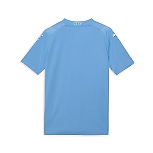 Manchester City FC Kids 2023/24 Home Soccer Jersey - Team Light Blue - Size: L