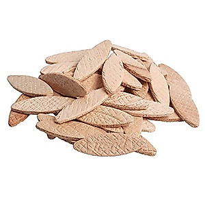 Trend 100pcs Beechwood Joining Biscuits Variety Pack (No. 0, 10, 20) for Woodworking, Joinery, and Furniture Framing, BSC/MIX/100