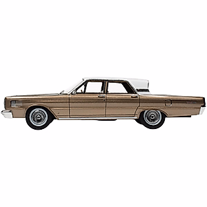 1965 Mercury Park Lane Pecan Frost Brown Metallic with White Top Limited Edition to 200 Pieces Worldwide 1/43 Model Car by Goldvarg Collection GC-027B