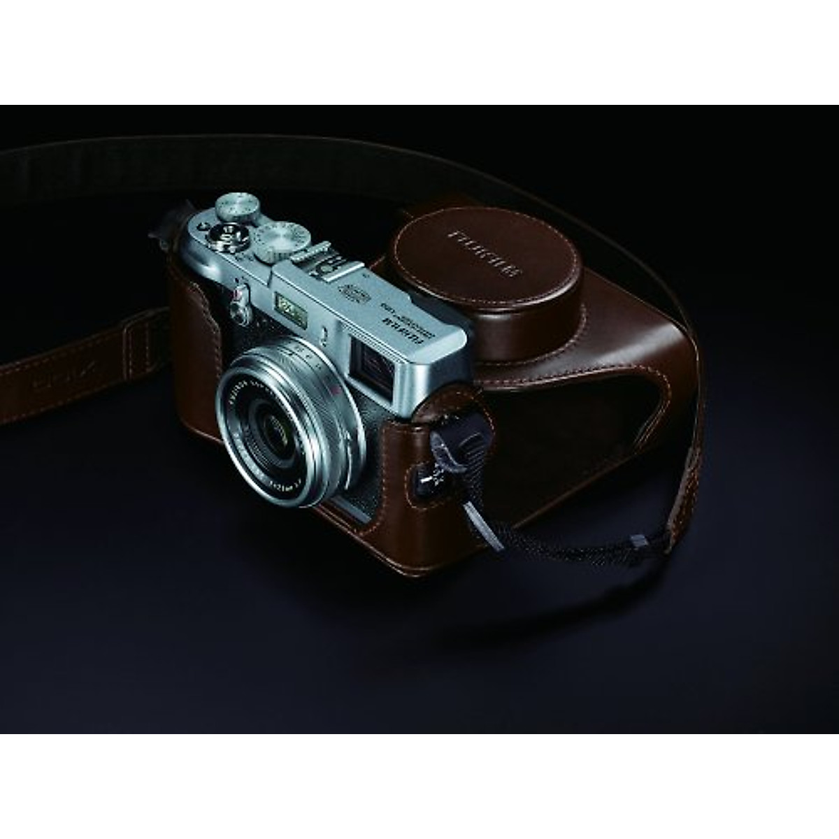 FUJIFILM FinePix X100 APS-C CMOS EXR Digital Camera with 23mm Fujinon Lens and 2.8-Inch LCD - International Version (No Warranty)