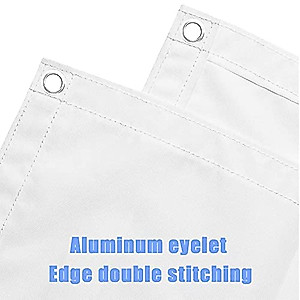 QIAOH Balcony Privacy Screen Cover 3.6'x9.9', Fits Apartment Railings, Patio Decking, Privacy Screen for Balcony Apartment, Fence Privacy Screen, Sun Protection, Heat Insulation