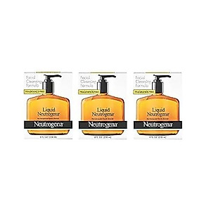 Neutrogena Liquid Facial onDdd Cleansing Formula, 8 Fl. Oz (3 Pack)