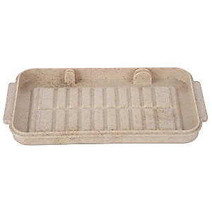 Milltrip Butter Dish, Stainless Steel Butter Cutter Container Multi-Purpose Butter Storage Box with Transparent Cover forCream Cheese Cake(wheat bottom)