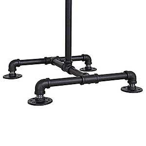 Industrial Clothing Rack Heavy Duty Pipe 2-Way by William Robert's Vintage