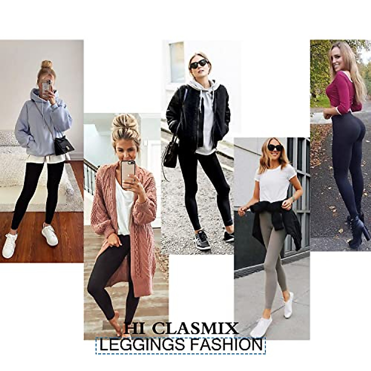 Super Soft Leggings for Women(2 Pack)-Tummy Control High Waisted Workout Womens Leggings Gifts(L-XL)