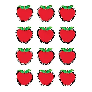 Teacher Created Resources Fancy Apples Mini Accents (5484)
