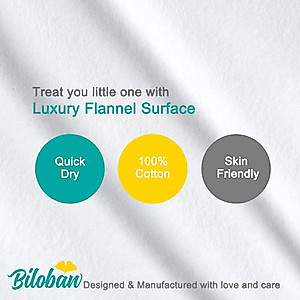 Waterproof Changing Diaper Pad Liners & Crib Mattress Protector Waterproof