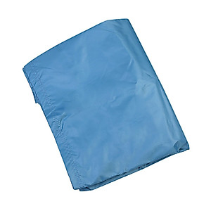 Thebigfish Bike Cover Waterproof 190T Nylon Outdoor Anti Dust Rain UV Protection for Road/Mountain with Lock-Holes Storage Bag 2-3 Bicycle Foldable Rain Cover (Middle Black Side Dark Blue Lnumber)