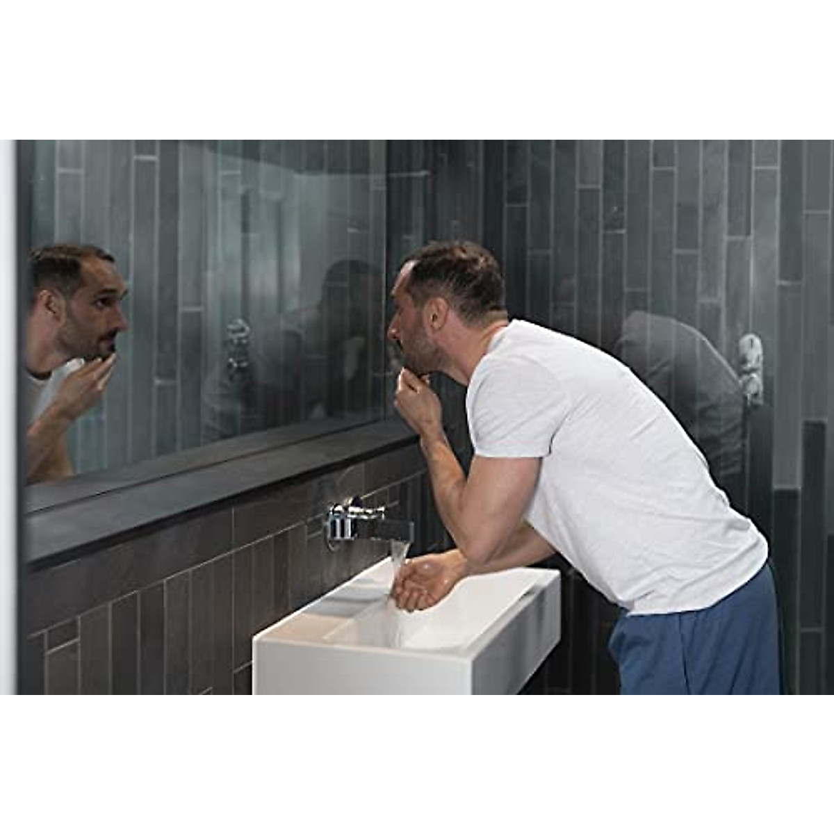 Dove Men+ Face Wash Hydrate Plus Skin Care, 5 Oz, 3 Count