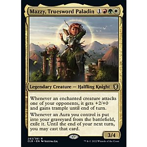 Magic: the Gathering - Mazzy, Truesword Paladin (283) - Battle for Baldur's Gate
