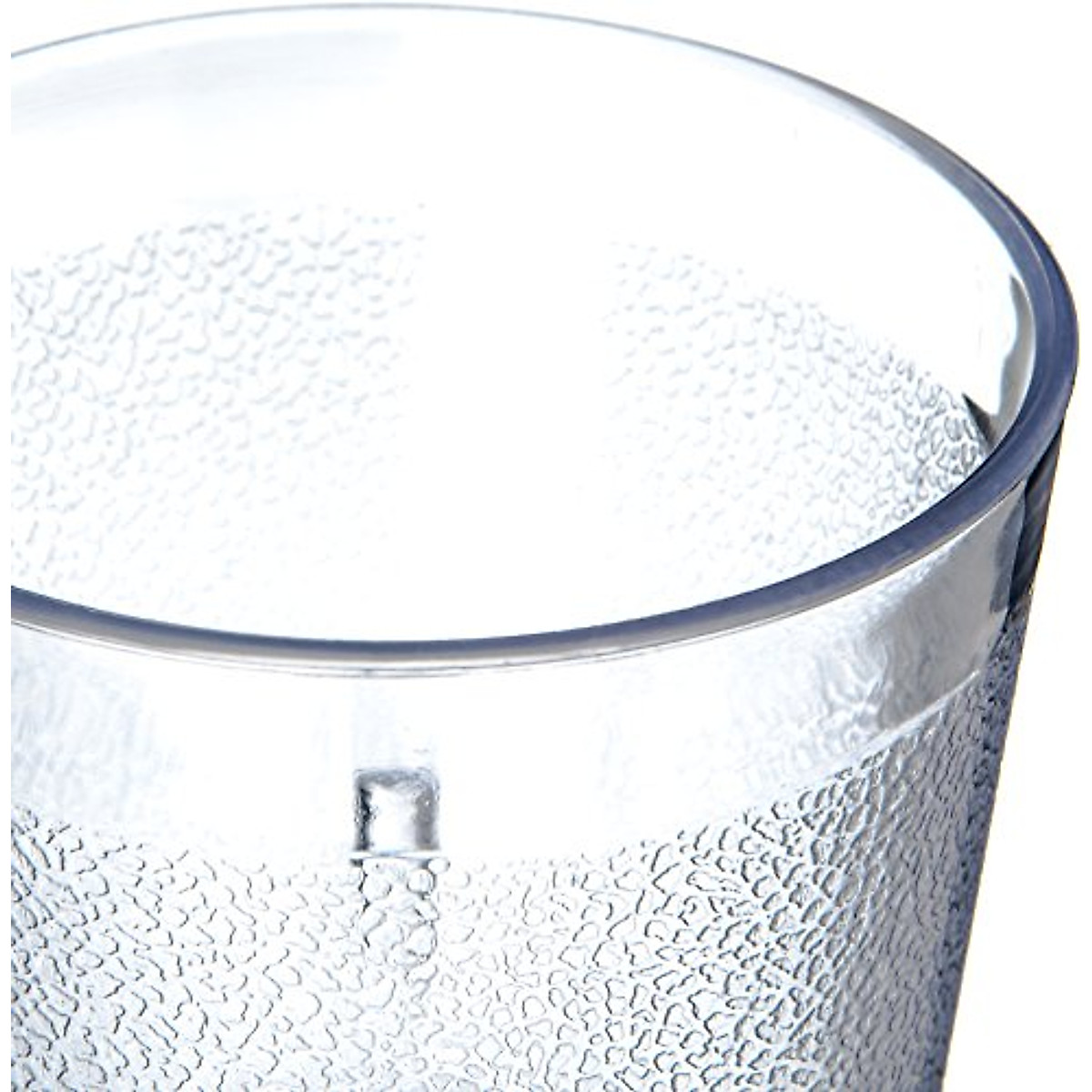 Carlisle FoodService Products 5529-8107 BPA Free Plastic Stackable Tumbler, 9 oz., Clear (Pack of 6)