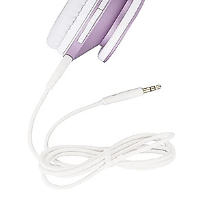 PowerLocus Bluetooth Headphones Over Ear, Wireless Headphones with Microphone, Foldable Headphone, Soft Memory Foam Earmuffs & Lightweight, Micro SD/TF,FM Radio for iPhone/Android/Tablet/PC/TV(Purple)