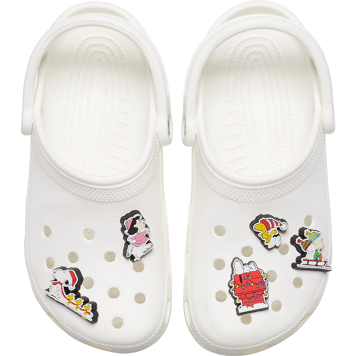 Crocs Jibbitz 5-Pack Holiday Shoe Charms | Jibbitz for Crocs, Charlie Brown Christmas, Small