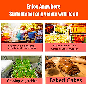 DONSIQIZZ Aluminum Pans (50 Pack) 1 Lb Mini Loaf Pan,Disposable Foil Bread Pan Mini Loaf Baking Pan Tins 6'' X 3.5'' X 2''