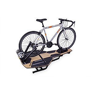 Saris MP1 Nfinity Motion Platform - Adult Bike Trainer Platform, Indoor Exercise Bike Trainer Stand with Nfinity Technology, Engage More Muscles, Adjustable Touch Points
