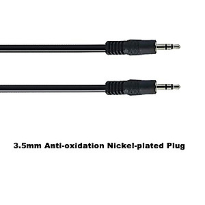 Ancable 6ft 3.5mm Stereo Female to 2-Male Y-Splitter Audio Cable