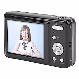 Digital Camera, Kids Camera 2.7in 48MP High Definition Camera with 8X Zoom, Compact Portable Mini Cameras for 4-15 Year Old Kid Children Teen Student Girls Boys(Black)