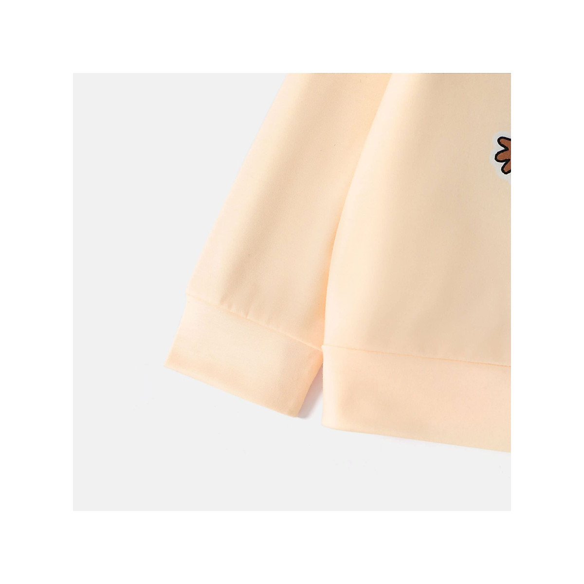 L.O.L. Surprise! Little Big Girls Longsleeve T-Shirt Crewneck Pullover Sweatshirt Apricot 9-10 Years