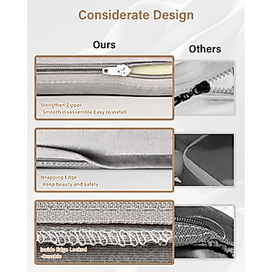 YEFU 15pcs Modular Kids Play Couch for Toddler-Cushion for Nugget Couch Kids, Convertible Kids Play Couch-Kids Sofa for Playroom and Bedroom Furniture for Toddlers, Play Couch for Boys and Girls, Grey