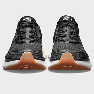 APL: Athletic Propulsion Labs Men' Streamline Sneakers, Black/White/Gum, 10