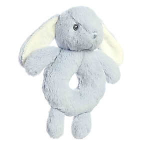 Aurora® Playful Dewey™ Ring Rattle Baby Stuffed Animal - Soft & Cuddly Toy - Imaginative Play - Sky 6 Inches