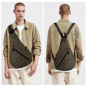 HuxFam Small Sling Crossbody Backpack Multipurpose Casual Daypack Backpacks Outdoor Cycling Hiking Travel