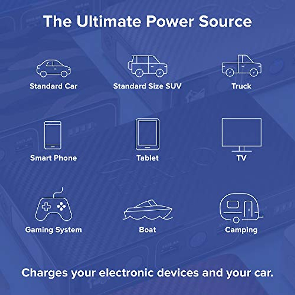 HALO Bolt Wireless Laptop Power Bank - 44400 mWh Portable Phone Laptop Charger Car Jump Starter with AC Outlet and Car Charger, Rose Gold