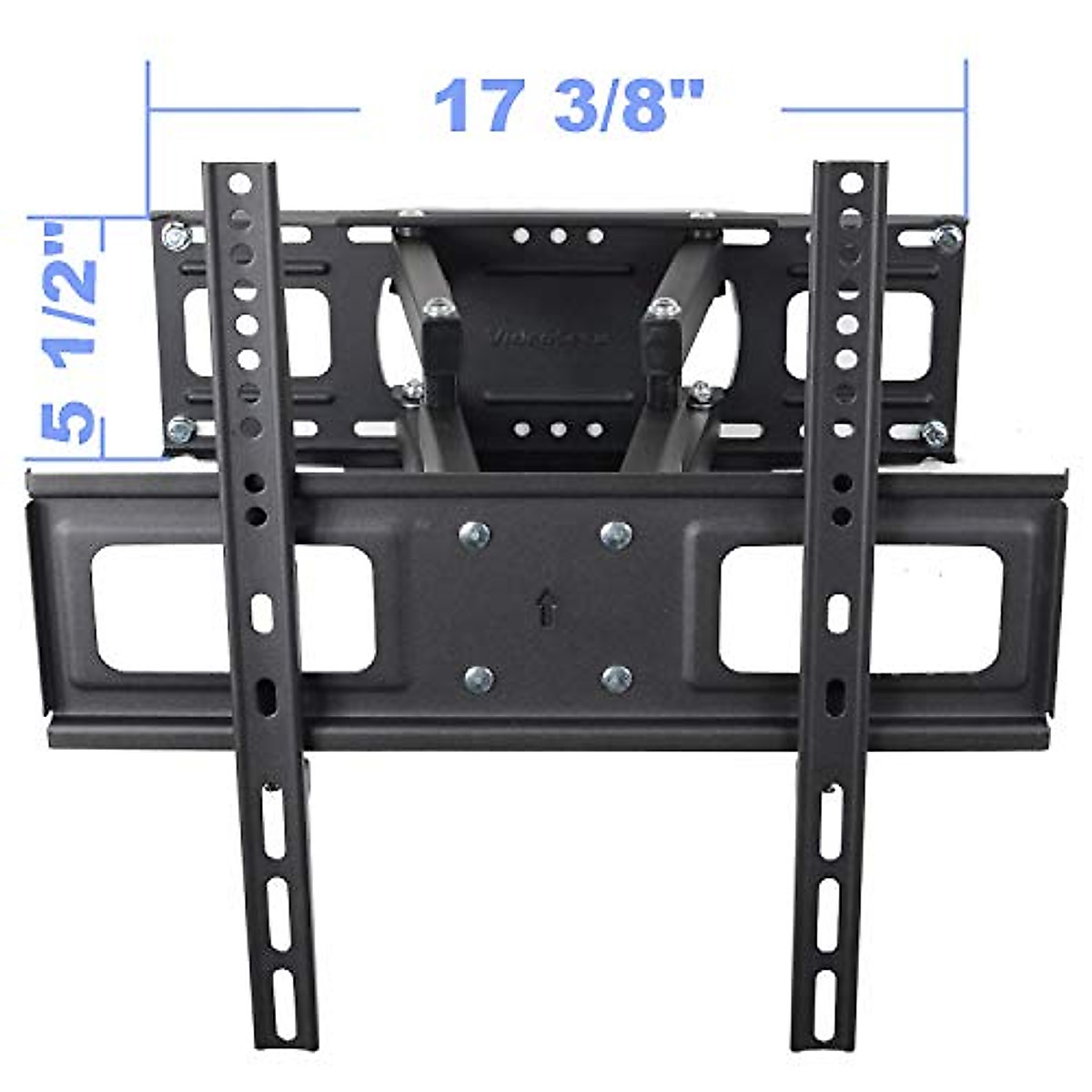 VideoSecu MW340B2 TV Wall Mount Bracket for Most 32-65 Inch LED, LCD, OLED, UHD Plasma Flat Screen TV, with Full Motion Tilt Swivel Articulating Dual Arms 14" Extend,400x400mm,100 LBS WR9