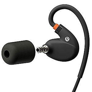 ISOtunes PRO 2.0 Bluetooth Earplug Headphones, 27 dB Noise Reduction Rating, 16+ Hour Battery, IP67 Durability, Noise Cancelling Mic, OSHA Compliant Professional Hearing Protector (Safety Orange)
