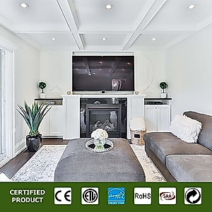 12 Pack Recessed Lighting 4 Inch with Junction Box, 5CCT 4 Inch LED Recessed Lights Dimmable 2700K/3000K/4000K/5000K/6000K, 9W 700lm Ultra Thin Recessed Lighting - ETL and Energy Star Certified