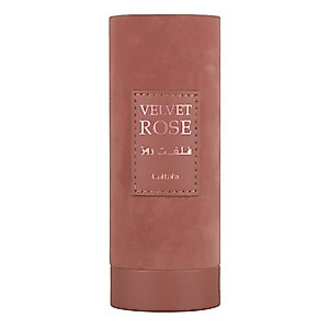 Lattafa Perfumes Velvet Rose for Unisex Eau de Parfum Spray, 3.4 Ounce
