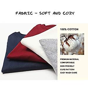 Waldeal Boys' Too Many Trains Tee Kids Short Sleeve Graphic T Shirt 3T Grey